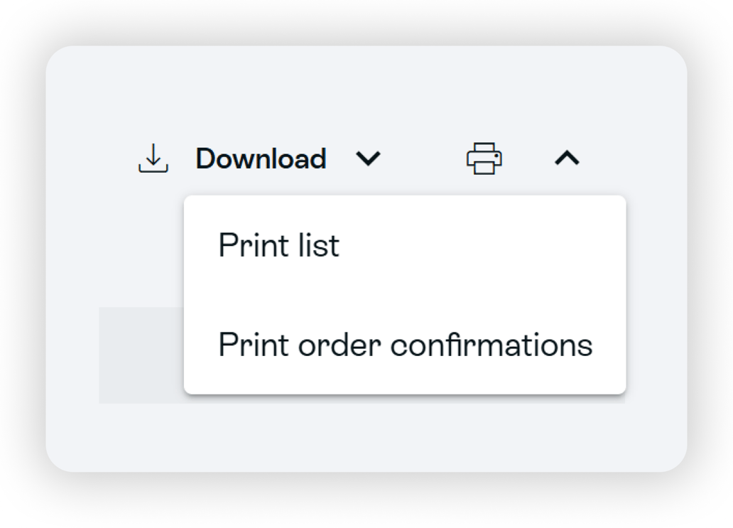 How to print multiple orders on one paper